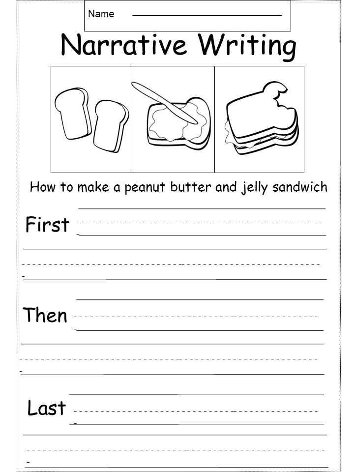 Narrative Writing For Second Graders Narrative Writing For Second Graders