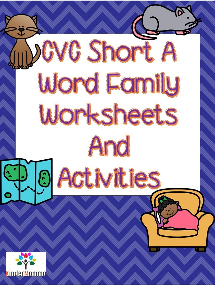 Short A Word Families Worksheets Cut And Paste: Short I Word Family
